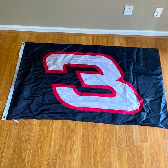 Nascar | Wall Decor | 3x5 Dale Earnhardt Number 3 Flag That Has Never ...